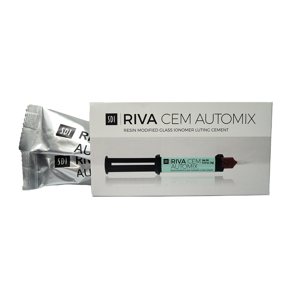 RIVA CEM automix en seringue 4g ciment de scellement Verre-ionomère ...