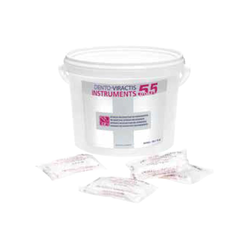 Poudre nettoyante et pré-désinfectante - DENTO-VIRACTIS 55 – oofti.fr